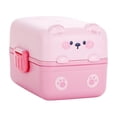 CQCYD Large Capacity Cute Animal Lunch Box for Young Learners, Food ...