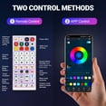 4ft Led Whip Lights, Bluetooth App Control RGB Lighting + US Flag ...