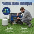 Westinghouse 13,500 Peak Watt Dual Fuel Portable Generator + CO Sensor ...