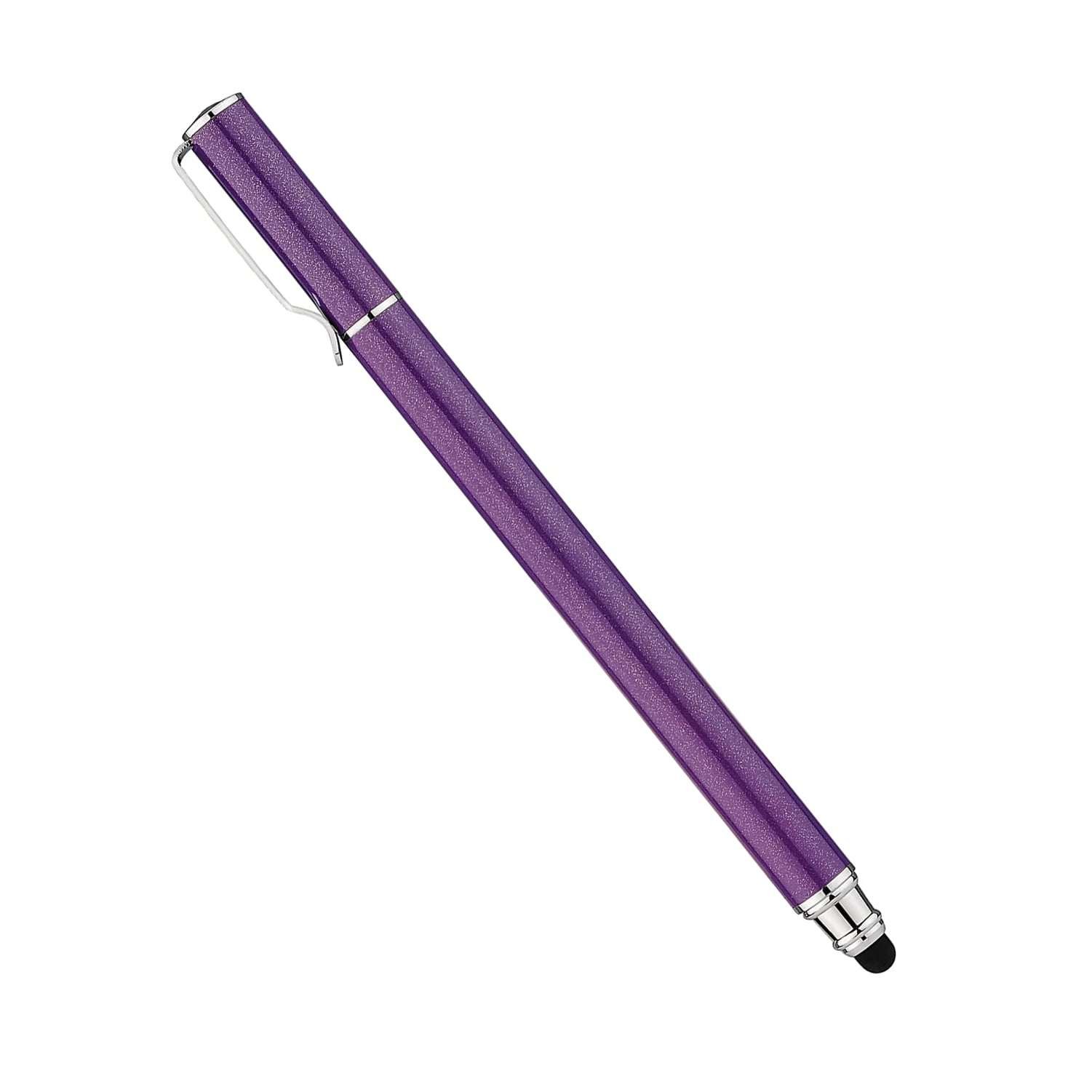 Purple Stylus Touch Screen Pen Fiber Tip Aluminum O4R for Microsoft ...