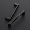 25 Pack Solid 4 Inch Hole Center Square Cabinet Pulls Drawer Hardware ...