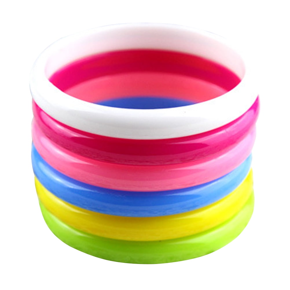 Click here for Hcyz 48pcs Fashion Plastic Bangle Bracelets Candy... prices