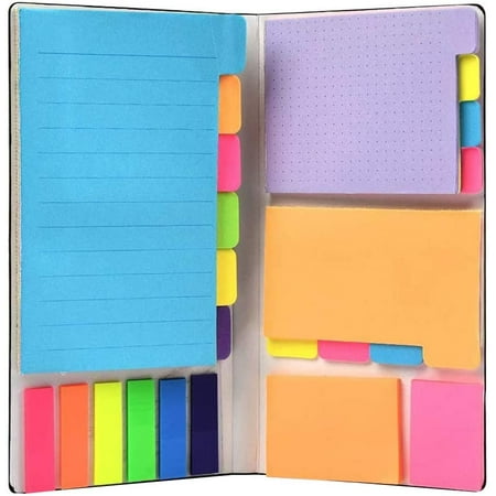 Sticky Notes Set, Sticky Notes Tabs, 410 Pack, Divider Sticky Notes ...