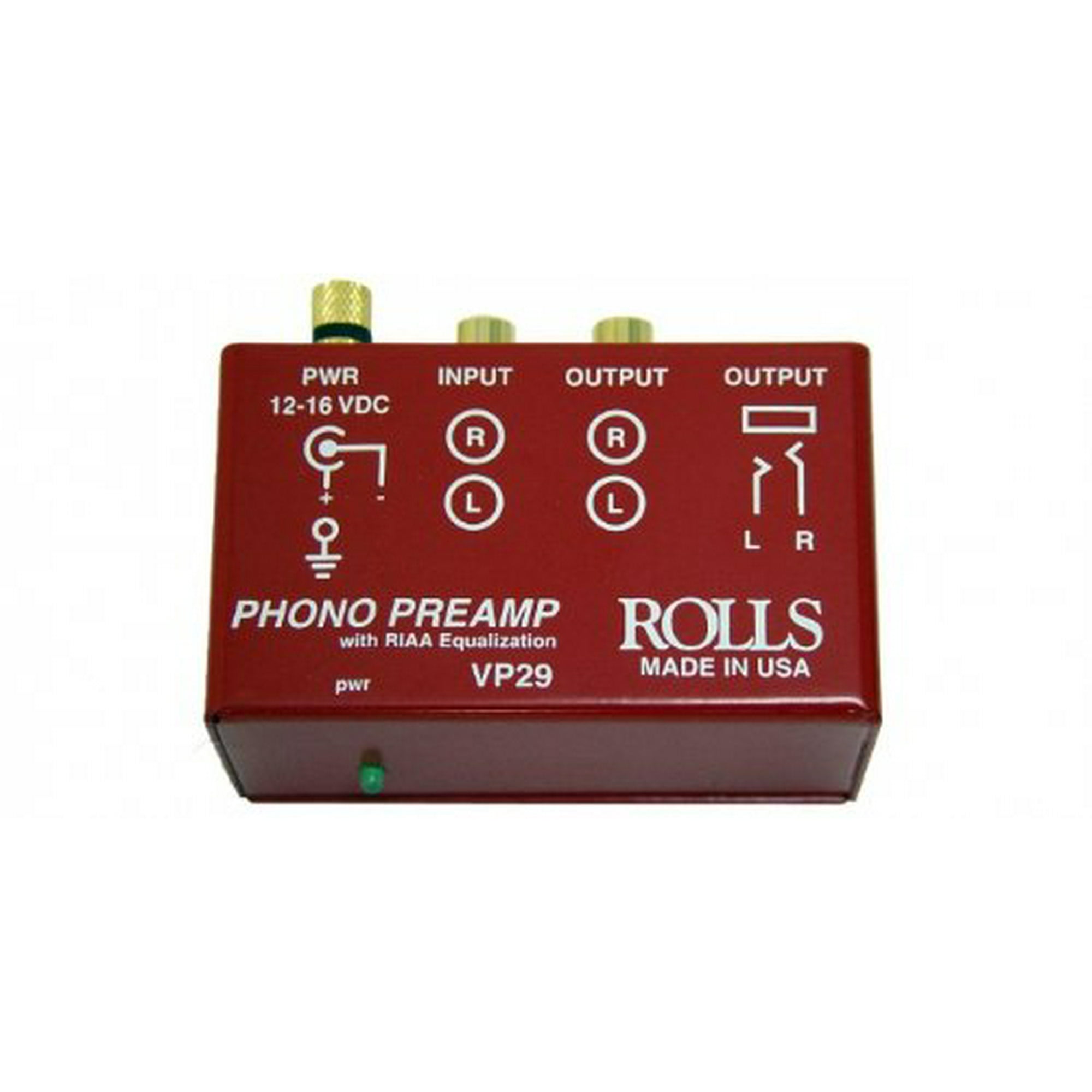 Click here for Rolls Phono Preamp  Red (Vp29) prices