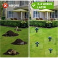 12 Pcs Mole Repellent Solar Powered for Lawns Snake Repellent for Yard ...