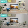 Desktop Bookshelf for Top of Desk Shelf - Bookcase 3-Tier Shelves ...