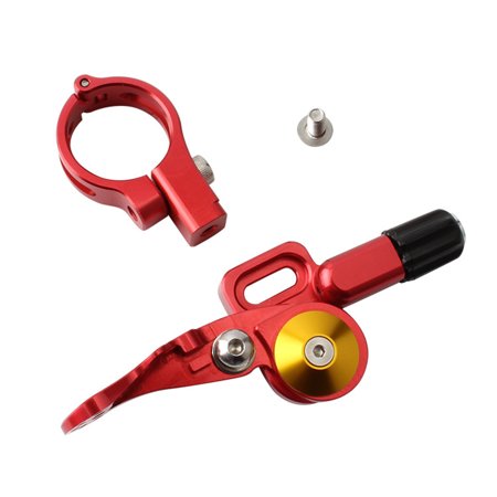 Mountain Bike Seatpost Dropper Remote Lever Aluminum Alloy Adjustable ...