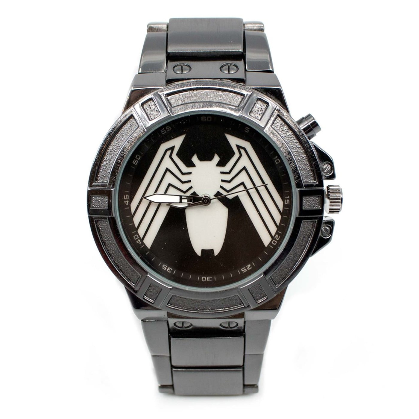Venom Backlight Symbol Watch with Metal Band - Walmart.com