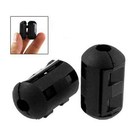 10 Pcs Movable Offset 5mm Inner Diameter Black Ferrite Core Ring ...
