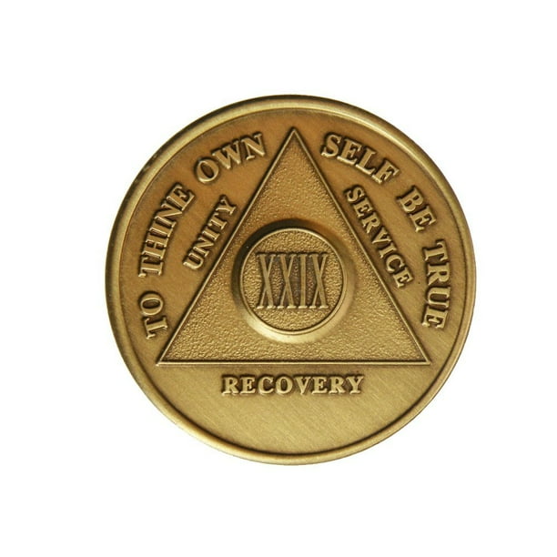 1 Year Sobriety Chip