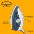 Conair CompleteSteam Compact Iron, 1100W, Auto Shutoff, Adjustable Temp ...
