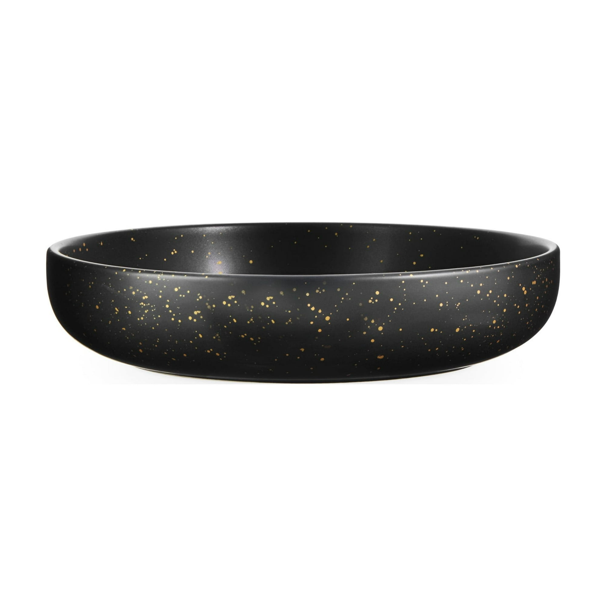Click here for Thyme & Table Merrick Low Bowl  Black prices