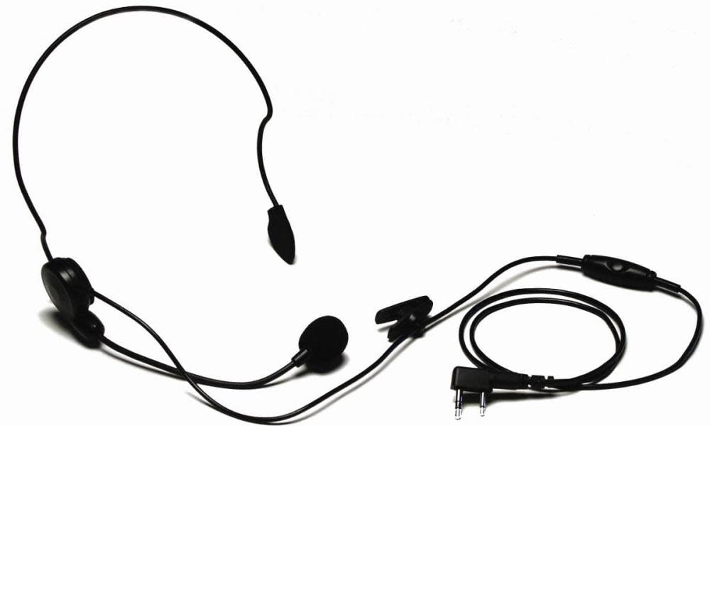 Kenwood Behind The Head Headset With Boom Mic - Walmart.com