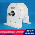 800W 1000W 12V 24V 48V Permanent Magnet Generator 600rpm Gearless 3 ...