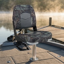 Costway 2-Pack Folding Boat Seats with Thick Sponge Padding Fixing ...