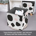 10.6in Folding Storage Box Solid Material Handle On Both Sides For Easy ...