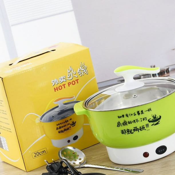 Instant Hot Pot,Electric Cooking Pot 1.8L Electric Cooking Pot Mini Hot ...
