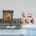 6 Pieces Photo Frame Figurine Statue Resin Material Suitable for Home ...
