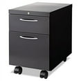 HON Flagship Mobile Box/Box/File Pedestal, Full Radius Pull, 28-7/8d ...