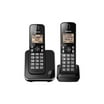 Panasonic Expandable Cordless 2 Phone Answering System w/ Comfort ...