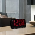La Crosse Extra-Large 3" LED Electric Alarm Clock with Hi/Lo settings ...