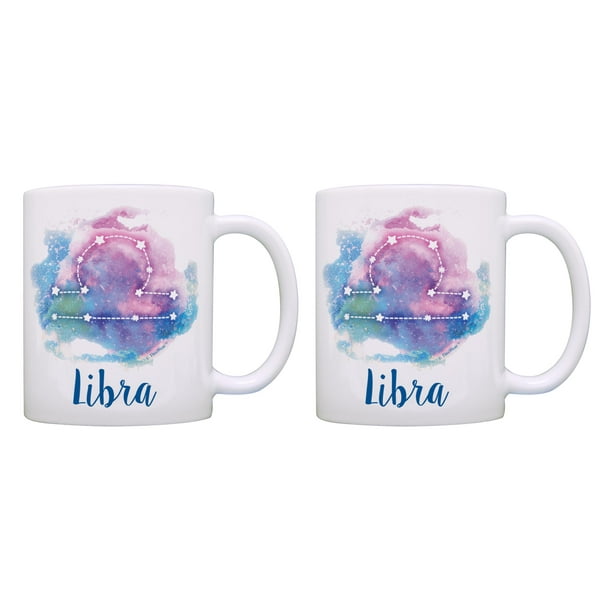 ThisWear Libra Gift Set Constellation Zodiac Mugs Libra Presents 11 ...