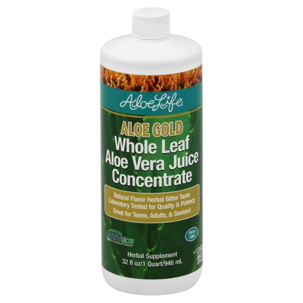 Aloe Life Aloe Life Aloe Vera Juice Concentrate, 32 oz - Walmart.com ...