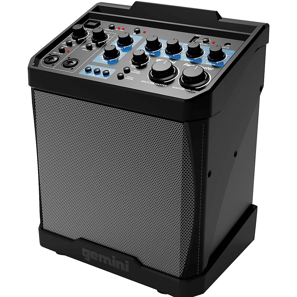 Gemini Party Caster Mini Karaoke System With Handheld Wireless ...