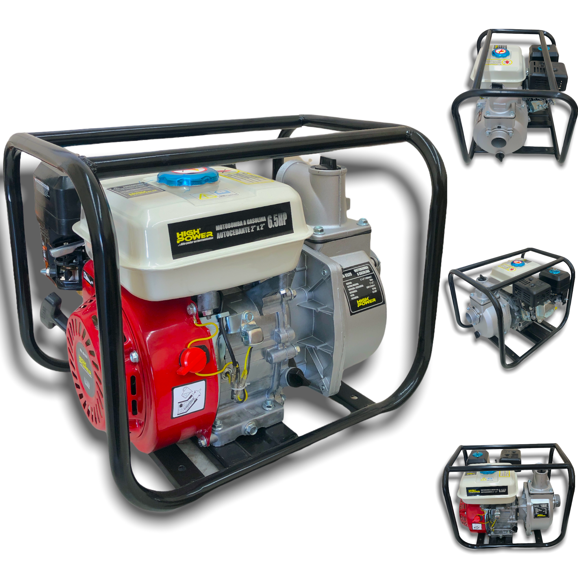 Motobomba A Gasolina 2x2 Autocebante Uso Agricola 6.5 Hp HIGHPOWER HIGMA-5520 | Walmart en línea