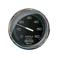 Faria 39004 Kronos Tachometer (6000 RPM) Gas - 4" - Walmart.com