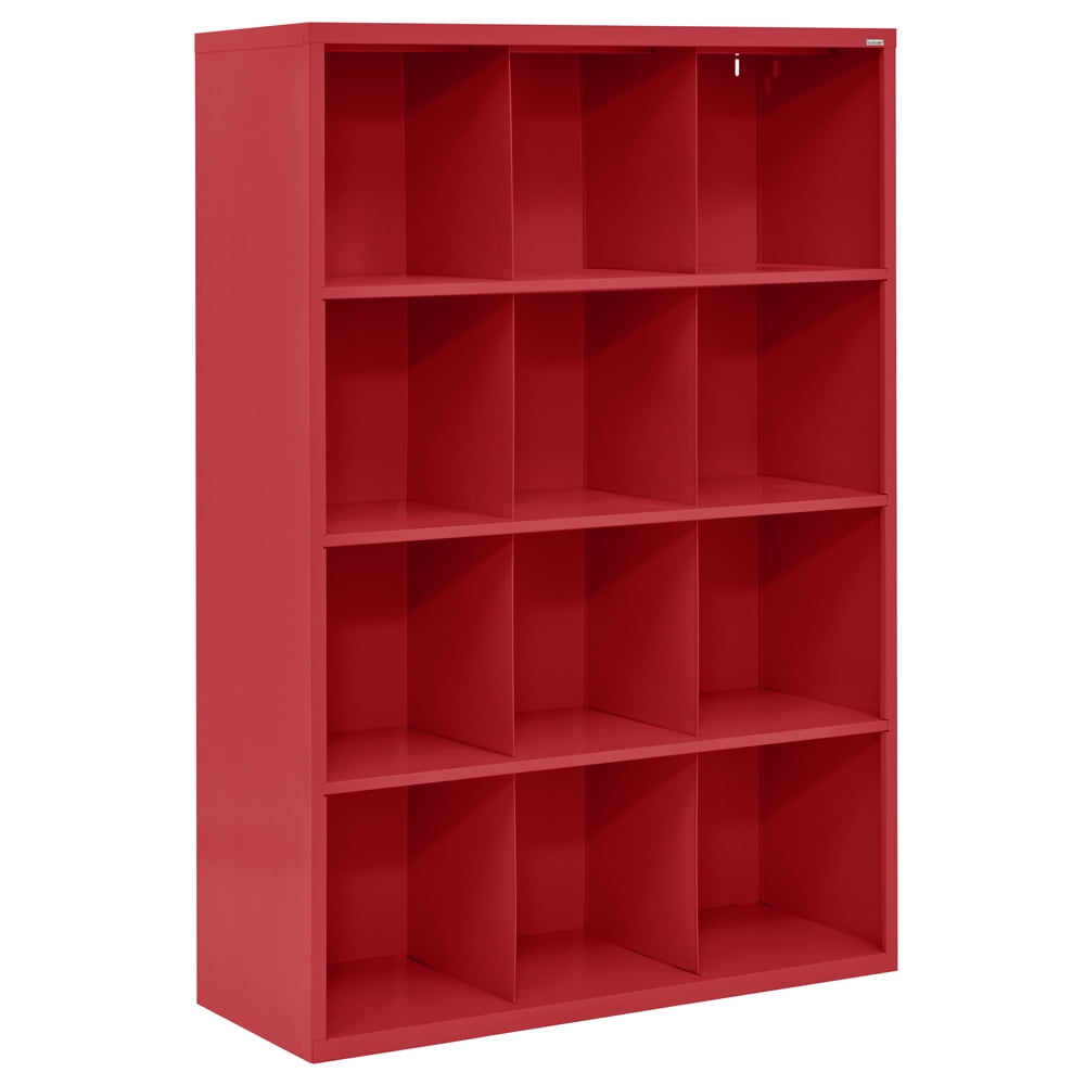 Cubby 66 in. Height All Steel Storage Organizer in Red - Walmart.com