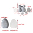 Blanks Eggs Silicone Mould Easters Eggs Molds Ornament Molds Handmade ...