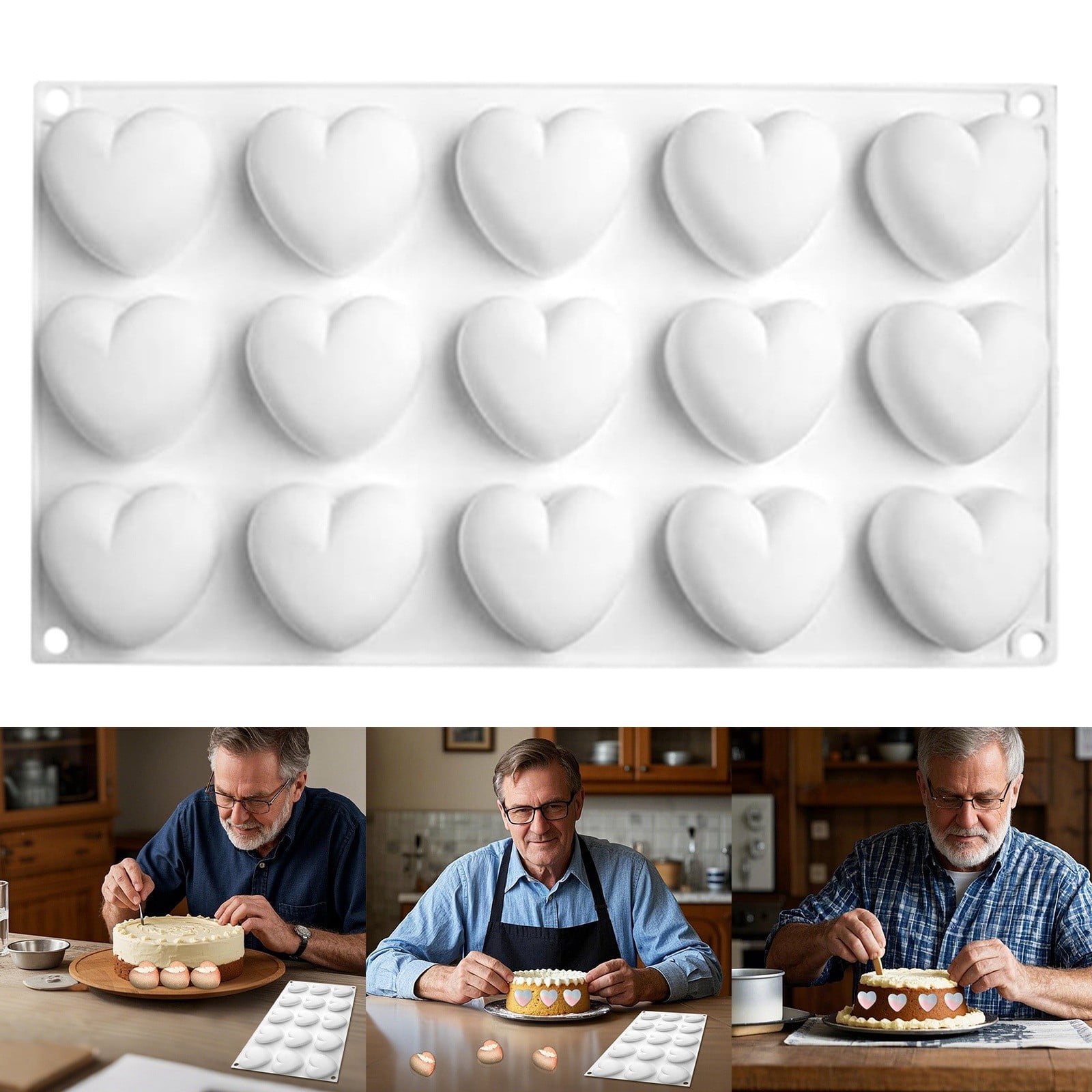 Click here for Binwennn Easy Bake Oven Mixes For Kids Heart Shape... prices