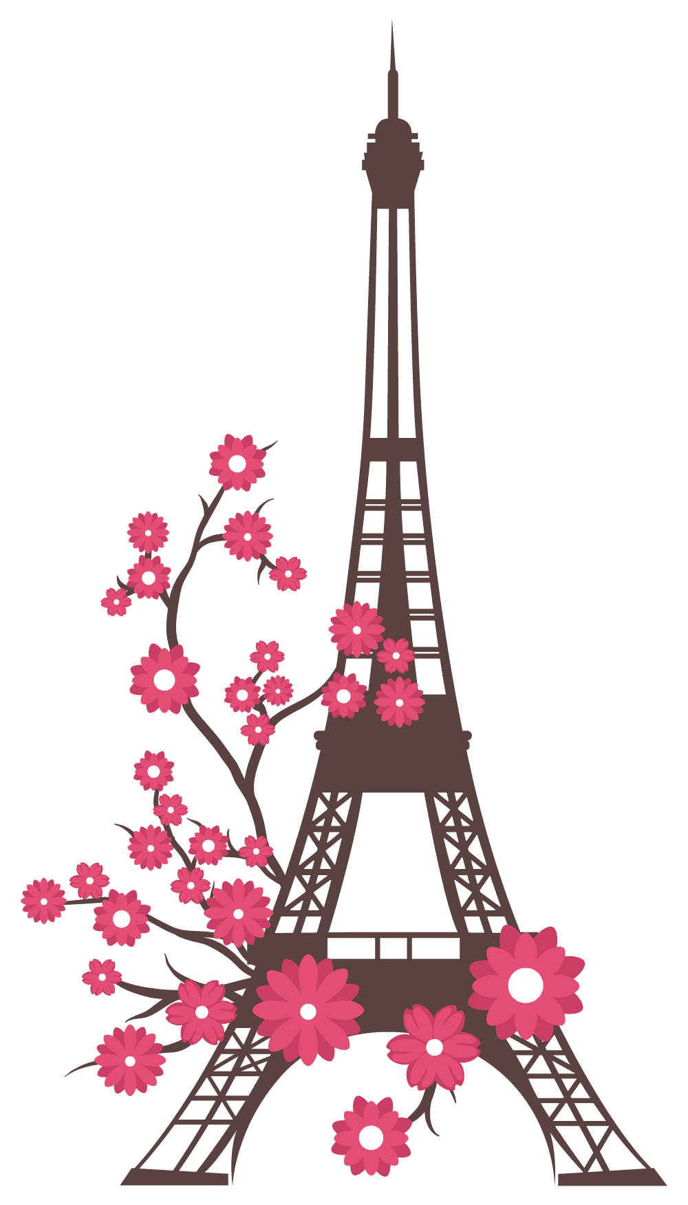 Paris Famous City In France With Eiffel Tower Artwork Vinyl Wall Decal paris-famous-city-in-france-with-eiffel-tower-artwork-vinyl-wall-decal