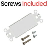Big-A - Blank Decora Wall Plate 1-Gang Keystone Decora Insert, Jack ...