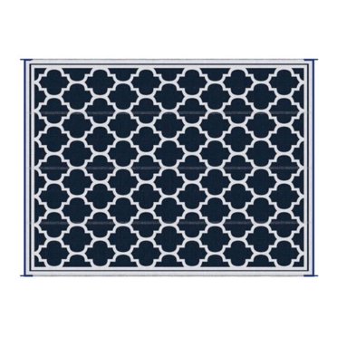 SIXHOME 9'x12' Waterproof Rug with LED, Reversible for Outdoor/Patio ...