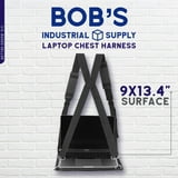 BISupply Wearable Laptop Strap Harness - Adjustable Standing Laptop ...