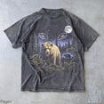 Bear Wildlife Vintage 90s Graphic T Shirt, Retro Forest Moon Animal ...
