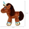 Afro Unicorn 11 inch Stuffed Plush Toy, Unique - Walmart.com