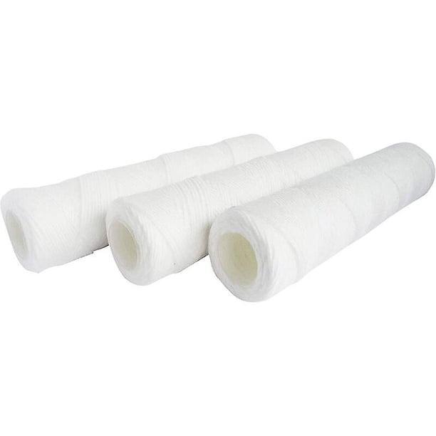 Set Of 3 Coiled Filter Cartridges For Water Filter - Filtration Of ...