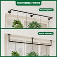 Bamworld Long Hanging Planters for Indoor Plants 73in Plant Hanger ...
