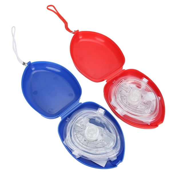 Breathing Face Shield,Pocket Resuscitator One‑Way Valve Pocket ...
