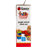 Sassy Jungle Animal Stacking Blocks Set 6+M - 10 CT10.0 CT, Baby ...