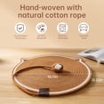 Cat Scratcher Mat, Natural Cotton Rope Cat Scratch Pad, 18.11'' Round ...