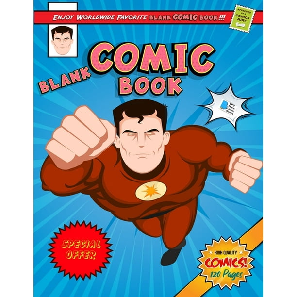 Blank Comic Book Create Your Own Comics With This Comic Book Journal