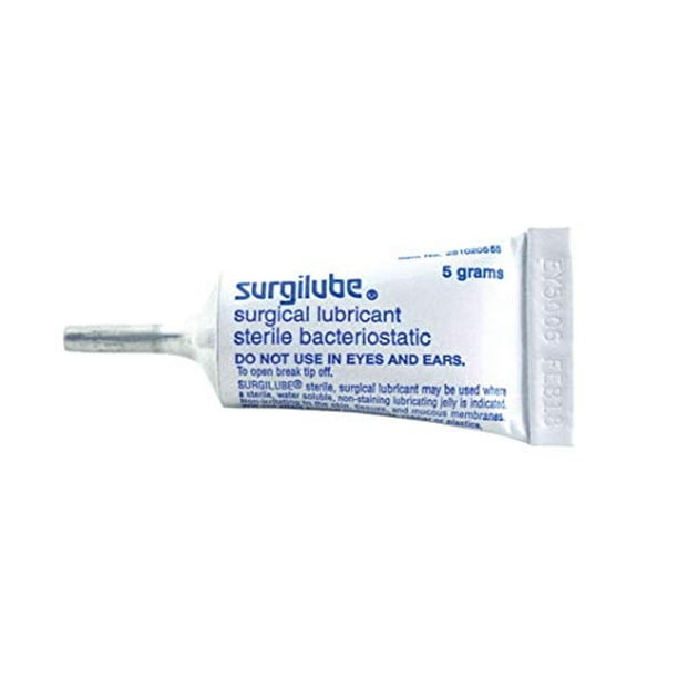 Surgilube; Surgical Lubricant 5g Tube. 144/bx - Walmart.ca