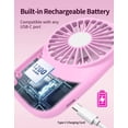 Beforeyayn Handheld Mini Fan Powerful Small, Portable Speed Adjustable ...