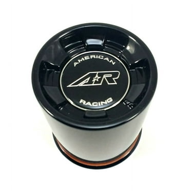American Racing Center Cap Satin Black Finish 1327000SB 3.27" OD 5 Lug ...
