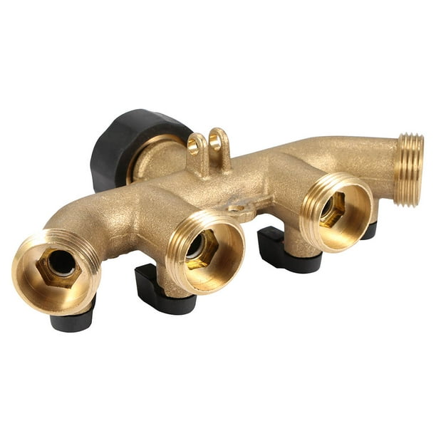 AOZBZ Water Distributor 3/4 " Water Distributor Brass Garden Hose ...
