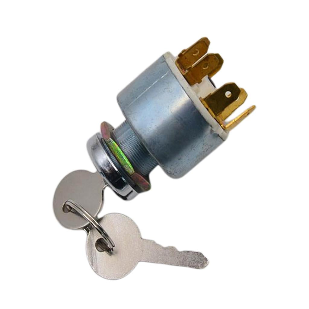 12V Key Switch Ignition Barrel Universal Car/Bike/Boat Universal two ...